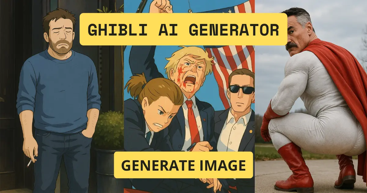 Ghibli AI Generator - Transform Photos into Ghibli Art